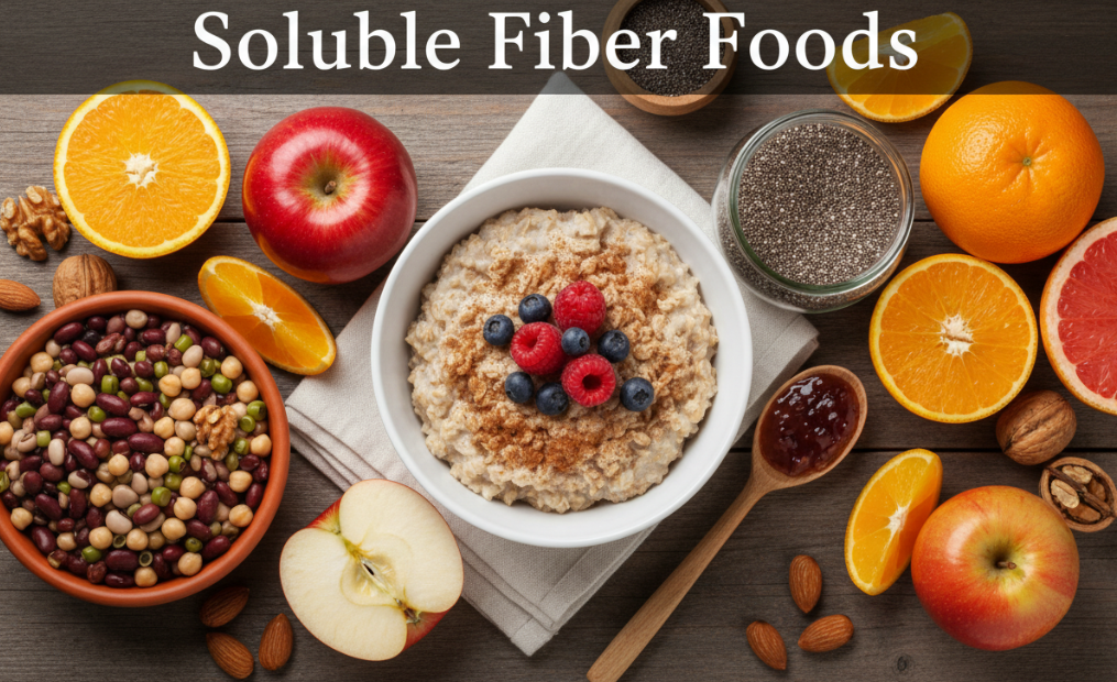 ¿Qué hace la fibra soluble?