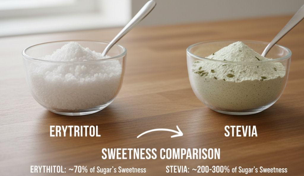 Is Erythritol And Stevia The Same